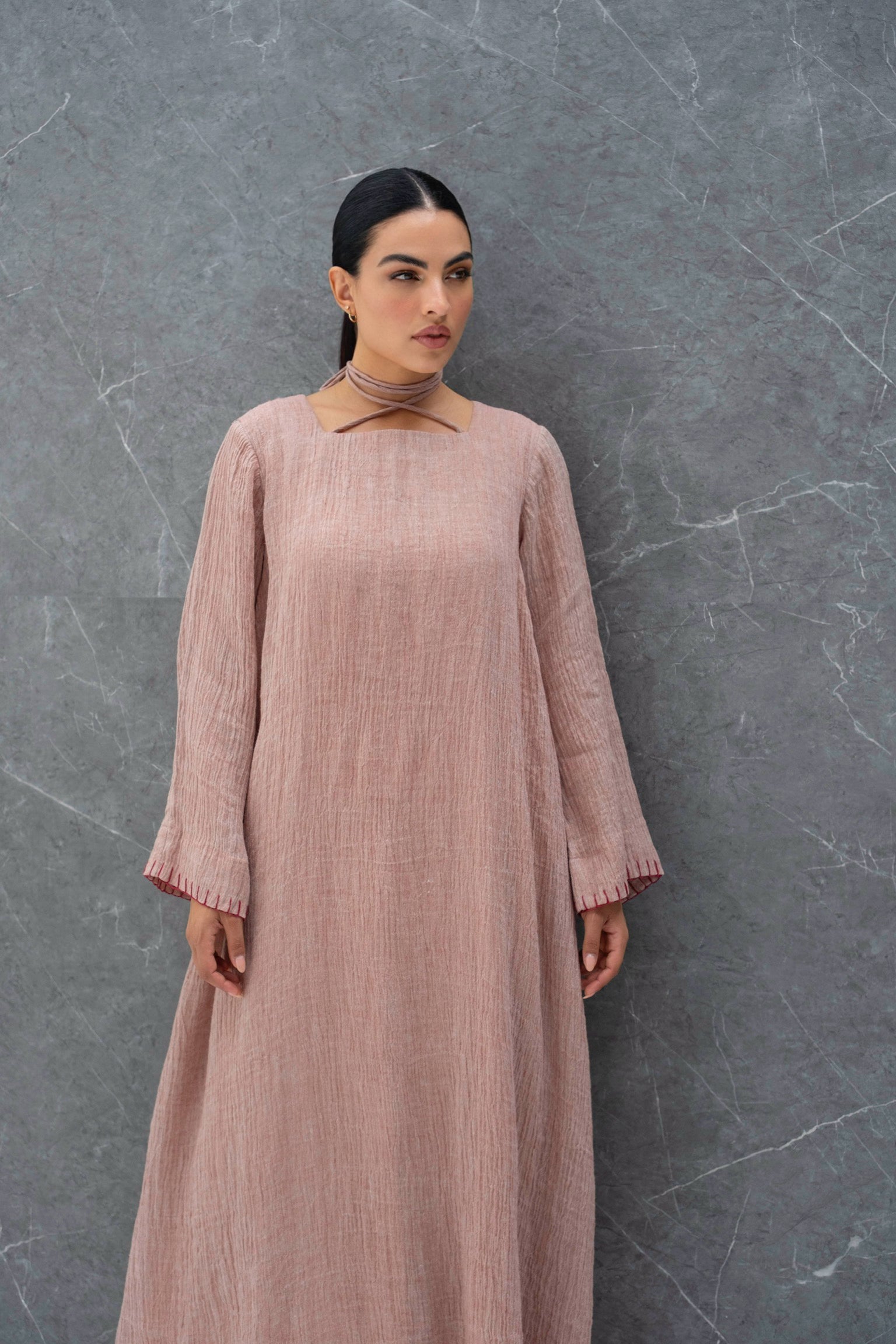 Deep Peach Wrinkle – Thoubha